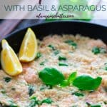 Creamy Risotto with Shrimp & Asparagus - always use butter