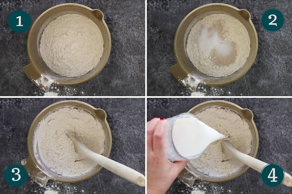 Turkish Bread (No Knead Overnight Bread) - always use butter