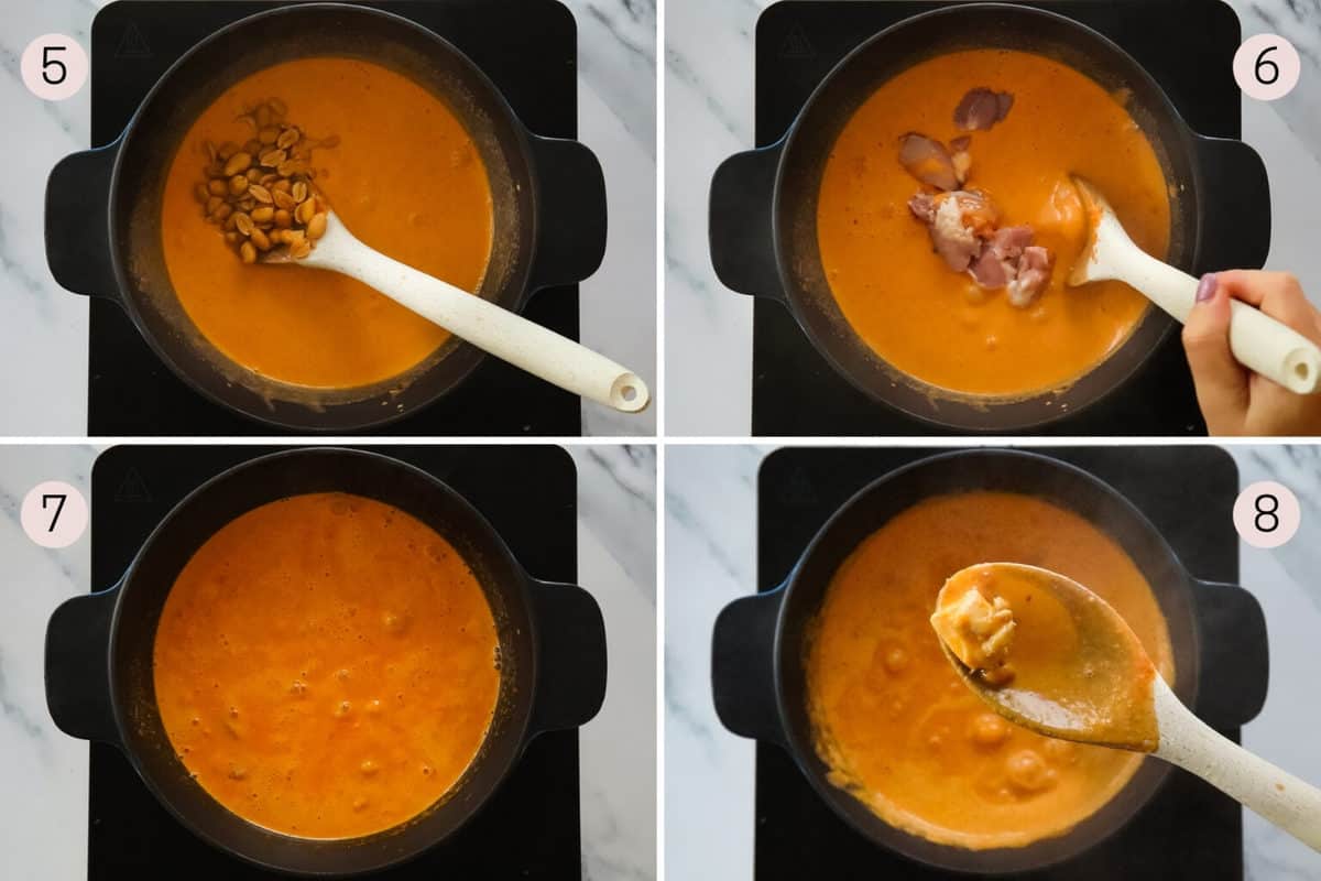 Authentic Massaman Chicken Curry (Gaeng Massaman Gai) - always use butter