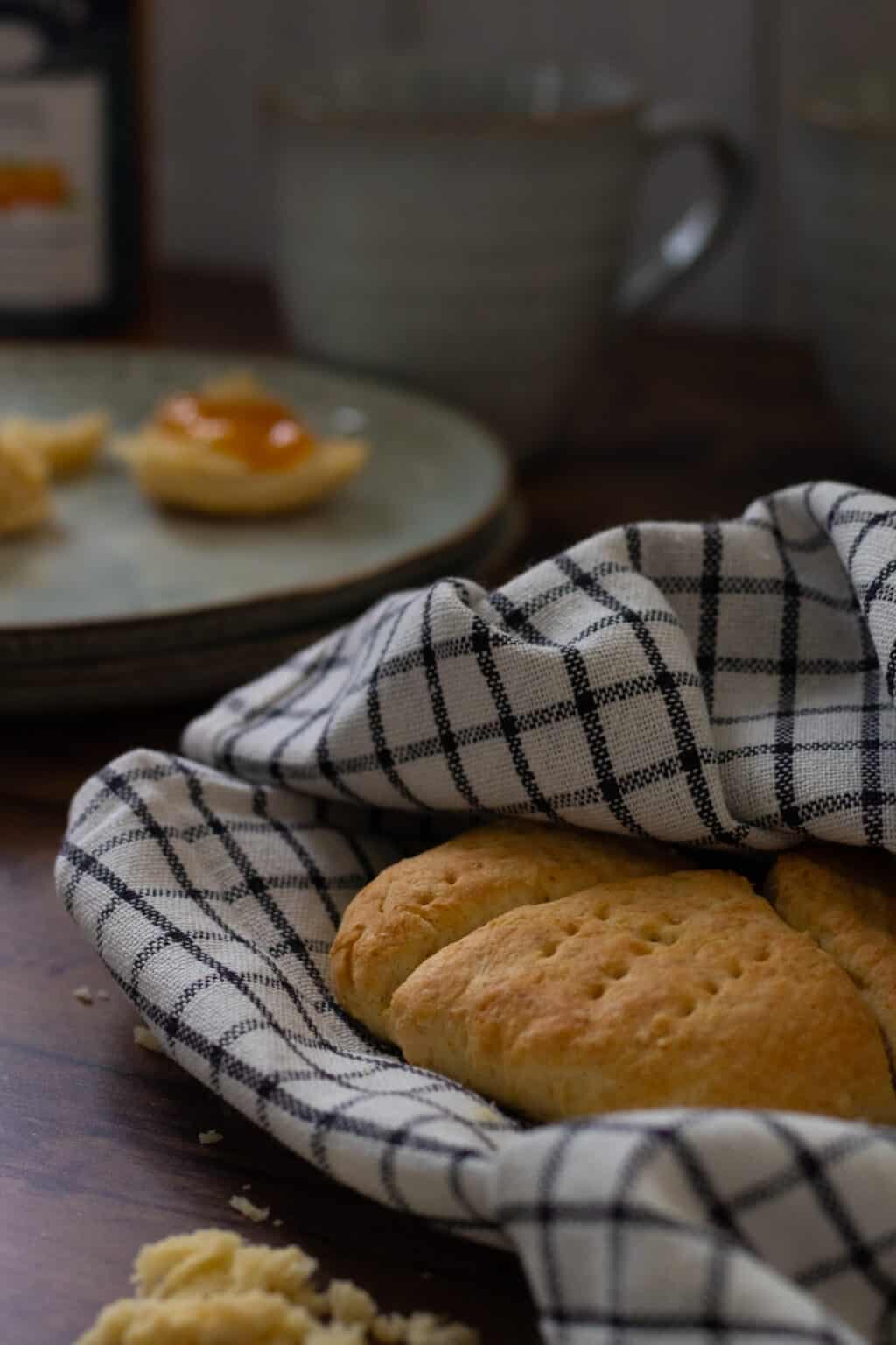 Savory Scones - always use butter