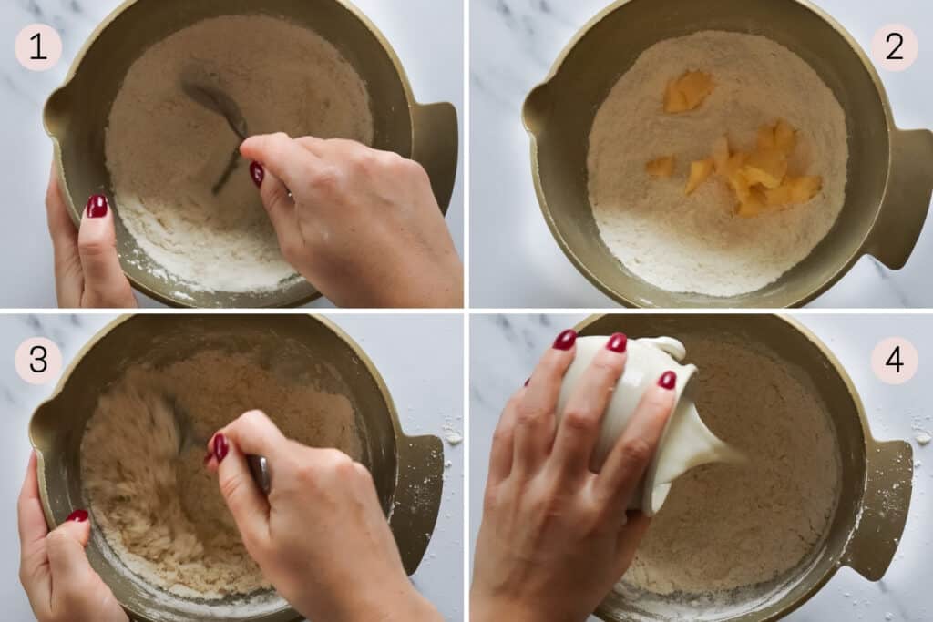 Savory Scones - always use butter