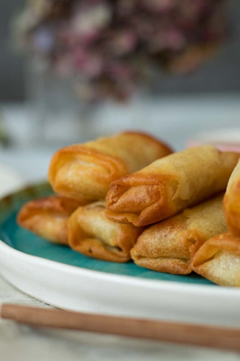 How to cook Frozen Spring Rolls in Air Fryer - always use butter