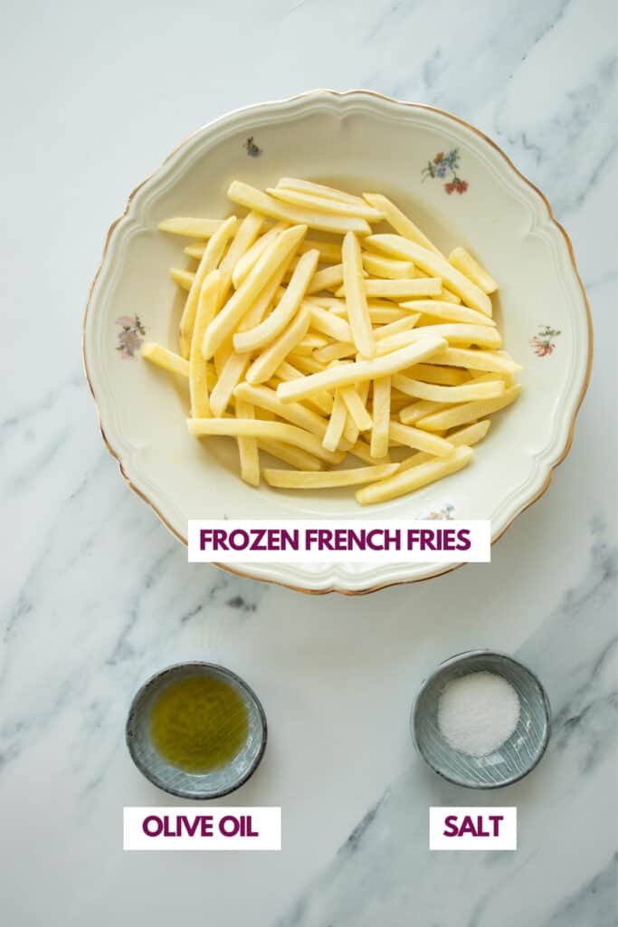 How to Cook Ore Ida Fries in the Air Fryer - always use butter