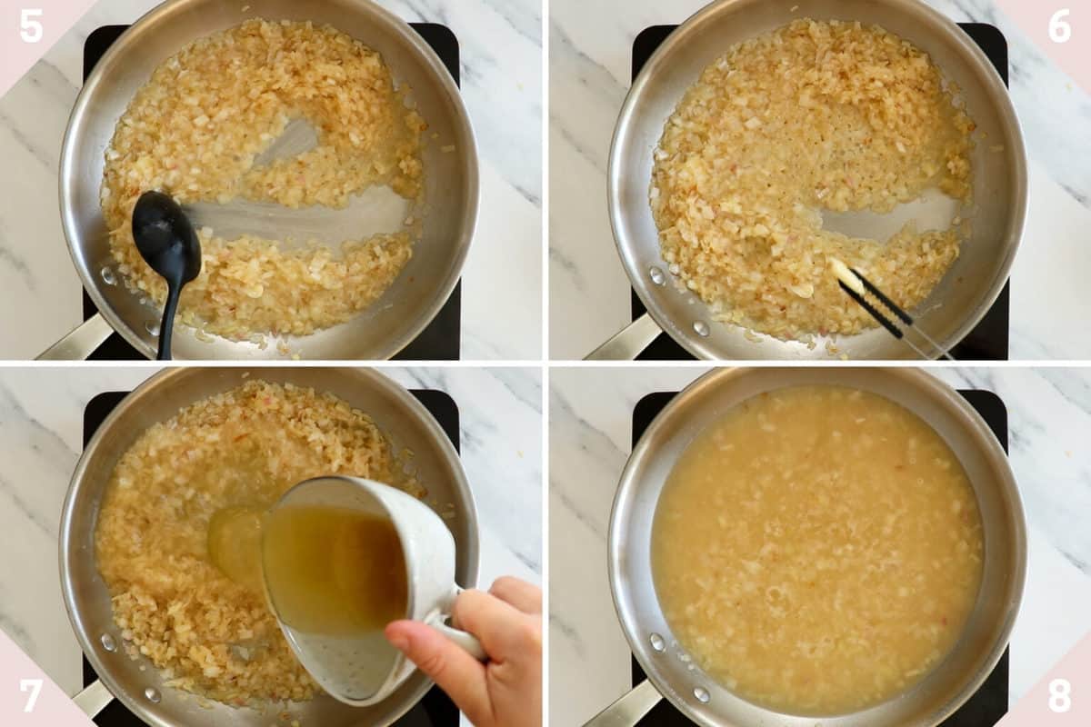 Creamy Shrimp and Asparagus Risotto - always use butter