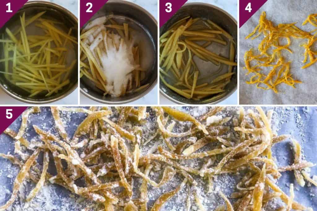 How to Make Candied Ginger (Crystallized Ginger) - always use butter