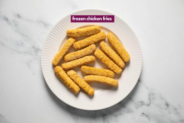 How to Cook Frozen Chicken Fries in Air Fryer - always use butter