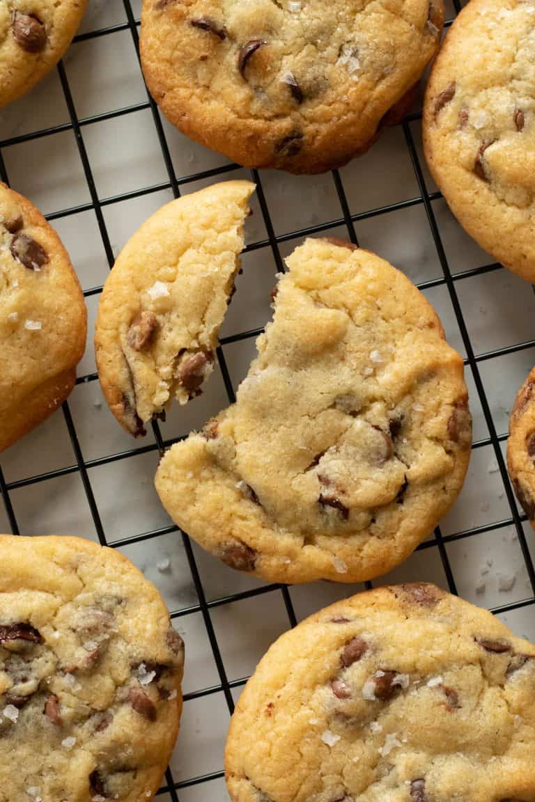 Chocolate Chip Cookies without Brown Sugar - always use butter