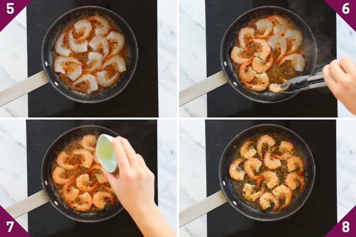 Shrimp Scampi without Wine - always use butter