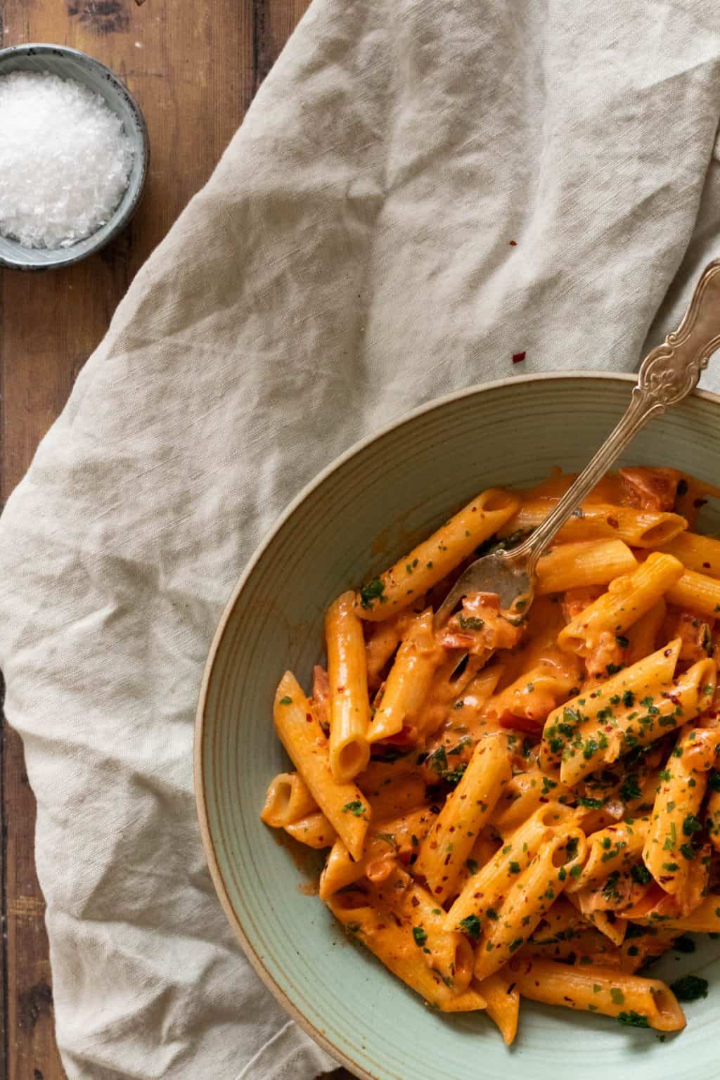 Spicy Vodka Pasta - With or Without Vodka - always use butter