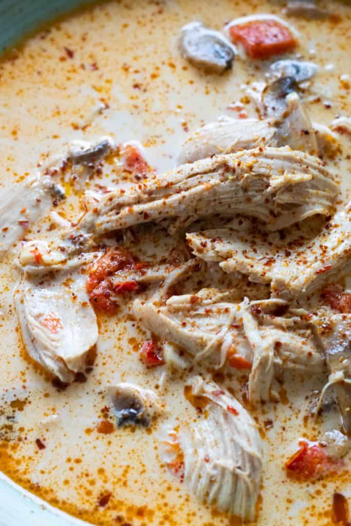 Instant Pot Chicken Soup - always use butter