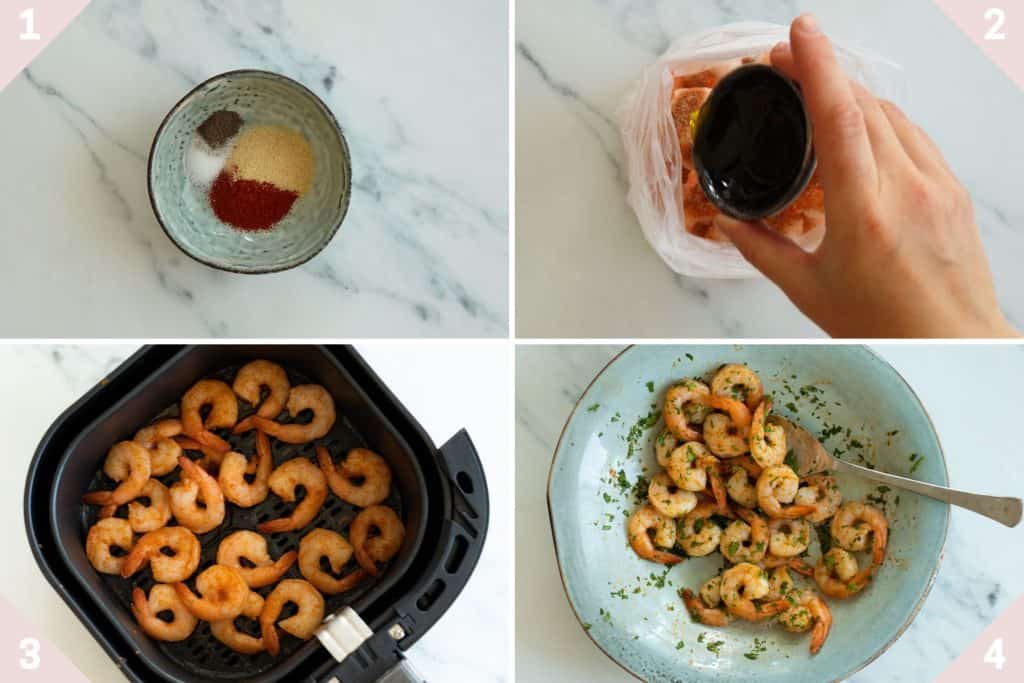 How to Cook Pre Cooked Shrimp in Air Fryer - always use butter