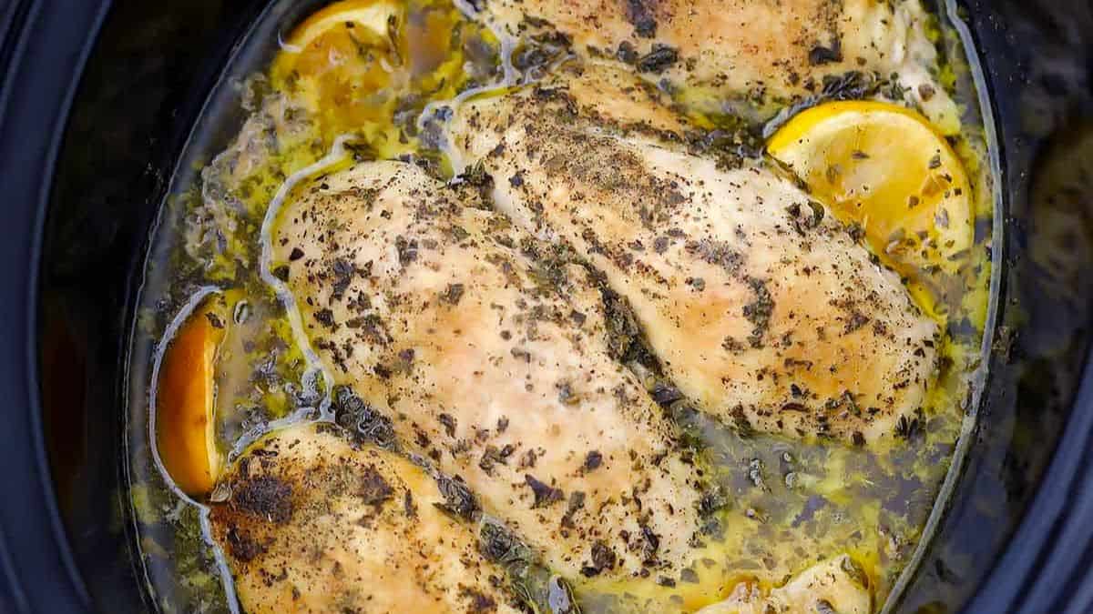12 Quick & Easy Slow Cooker Chicken Recipes - always use butter