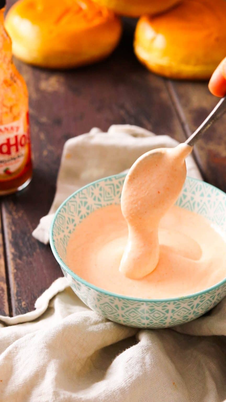 Easy Buffalo Ranch Sauce - always use butter